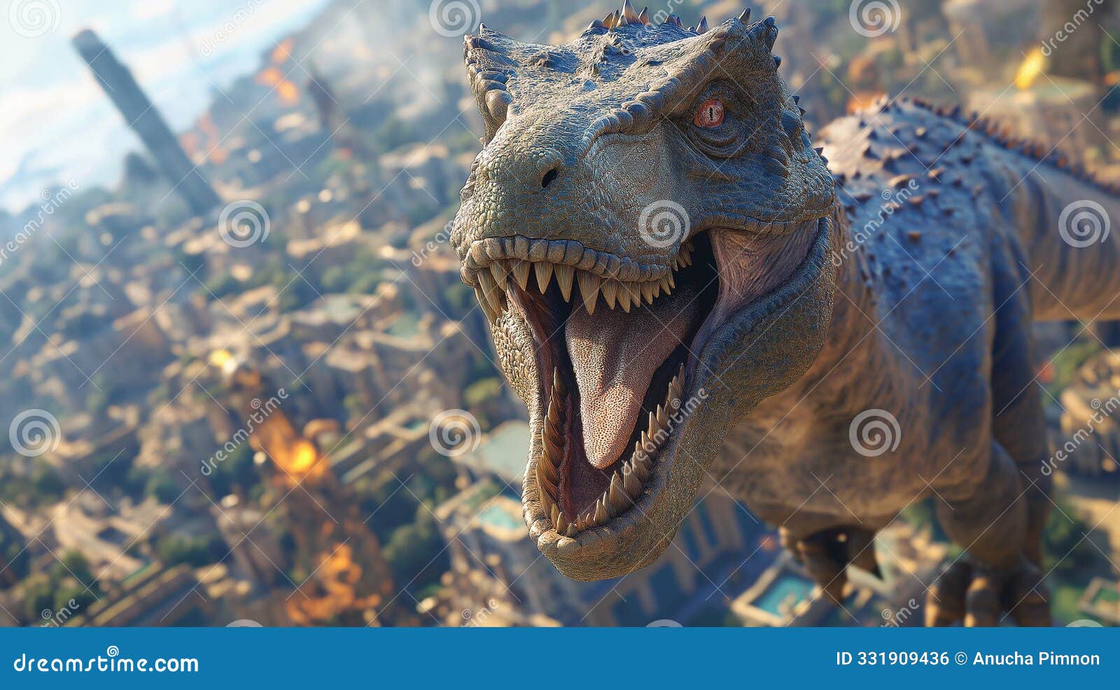 This Realistic CGI Image Shows Dinosaurs in a Generative AI ...