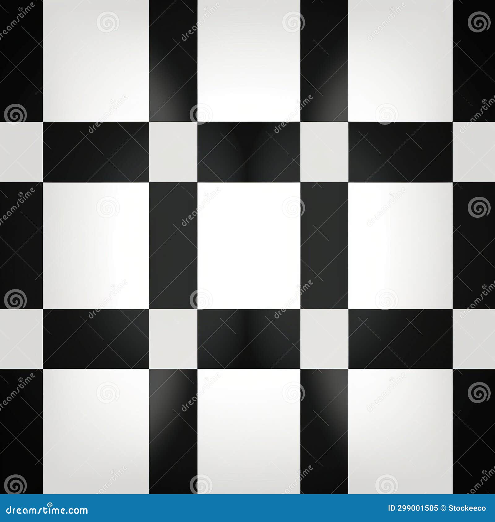 Realistic Checkered Background with Boldly Black and White Checkers ...