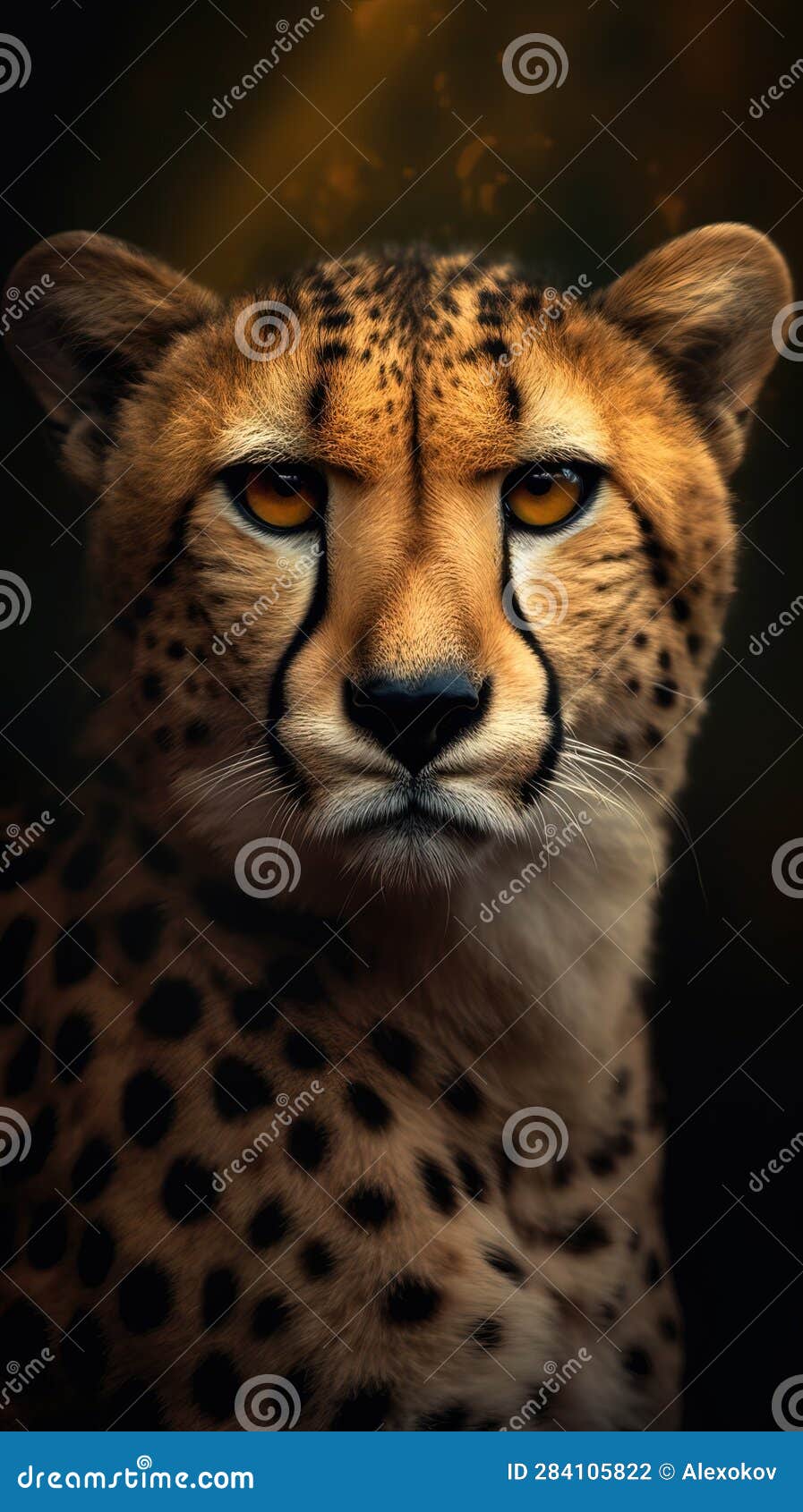 Realistic Cheetah Tracks Or Footprints Vector Illustration ...