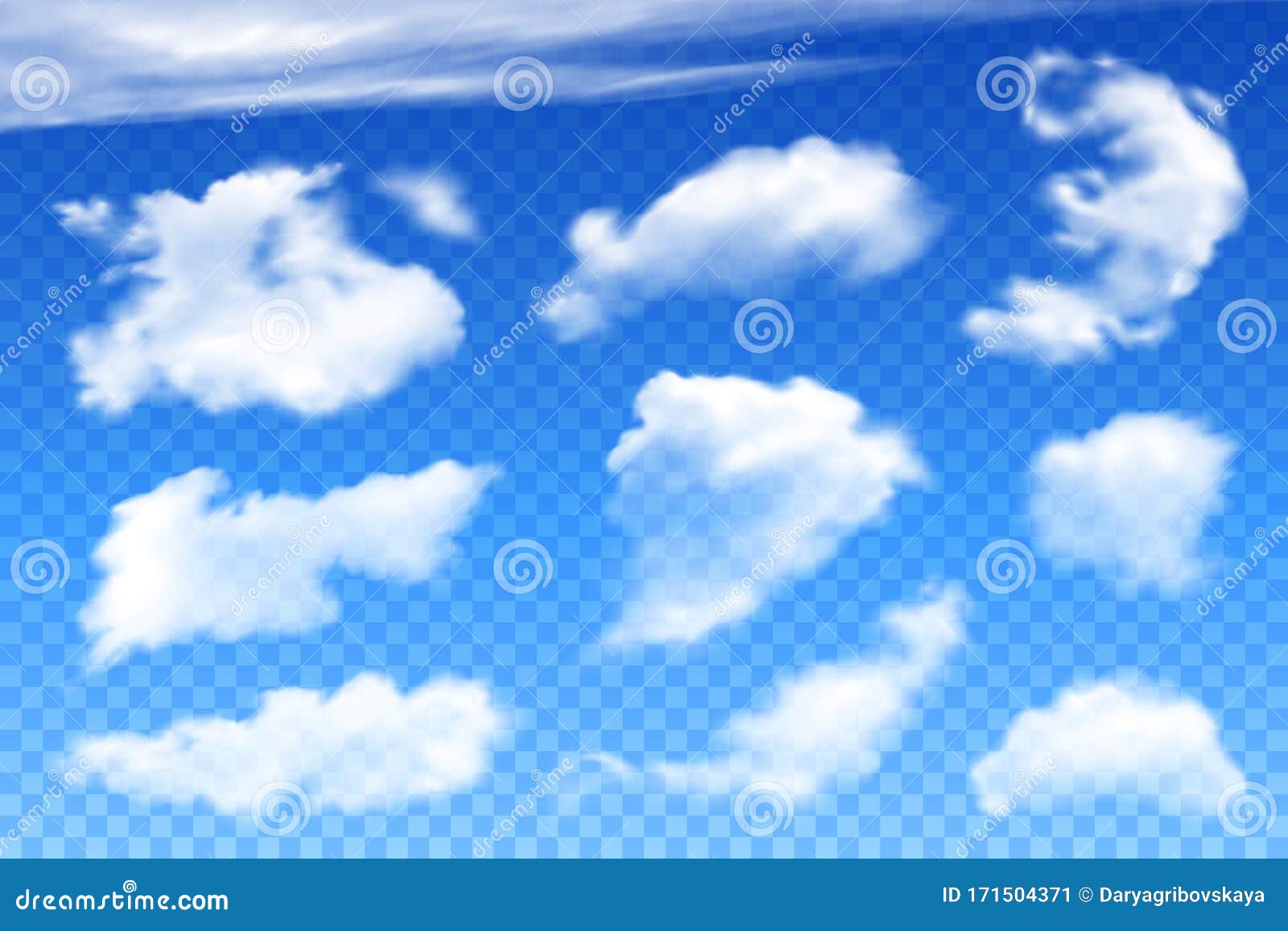 Cloudy Effect. Chemistry Standing Fog And White Smoke Isolated On ...