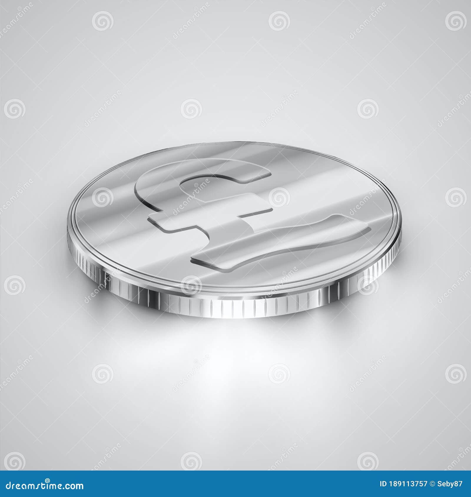Realistic Coin, Vector Illustration Stock Vector - Illustration of ...