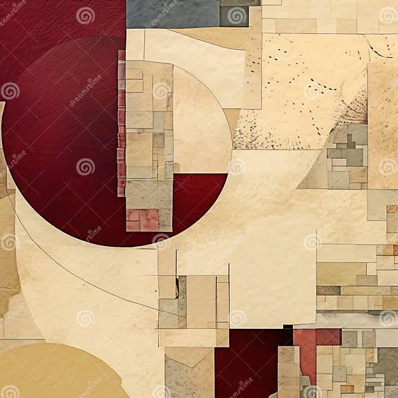 Realistic Collage Background Textures with Cutout Abstraction ...