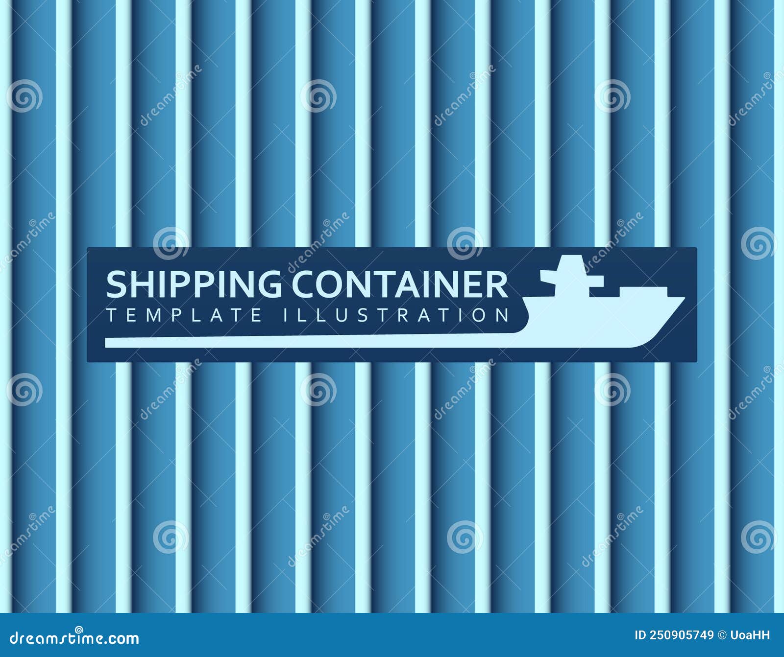 Realistic Colorful Background Texture of an Industrial Shipping ...