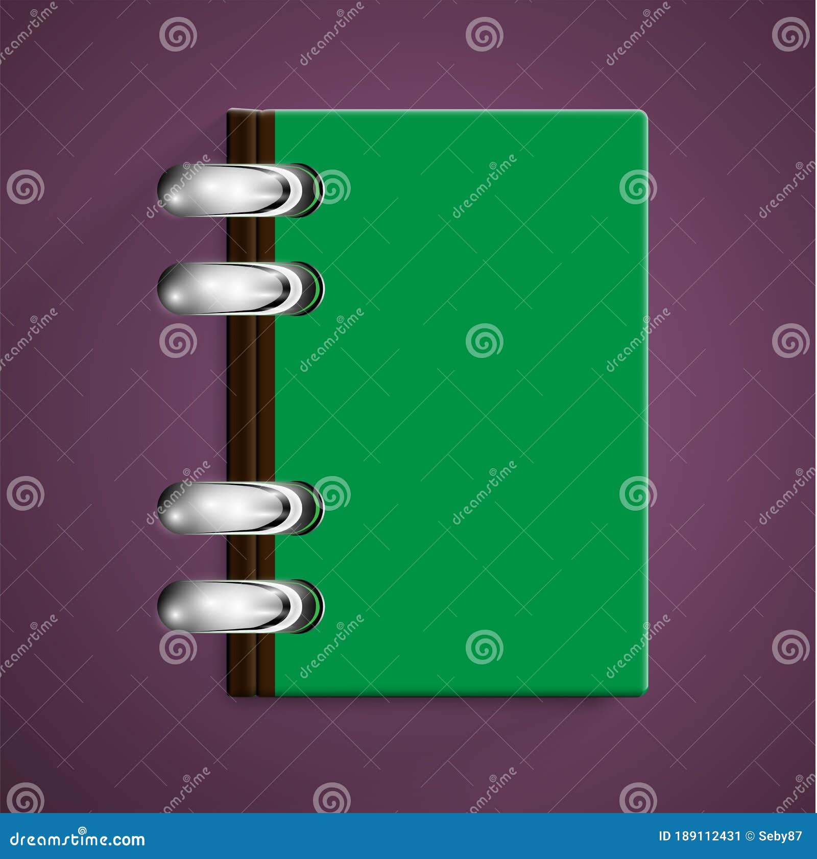 Realistic Colorful Books with Shadow, Vector Illustration Stock Vector ...