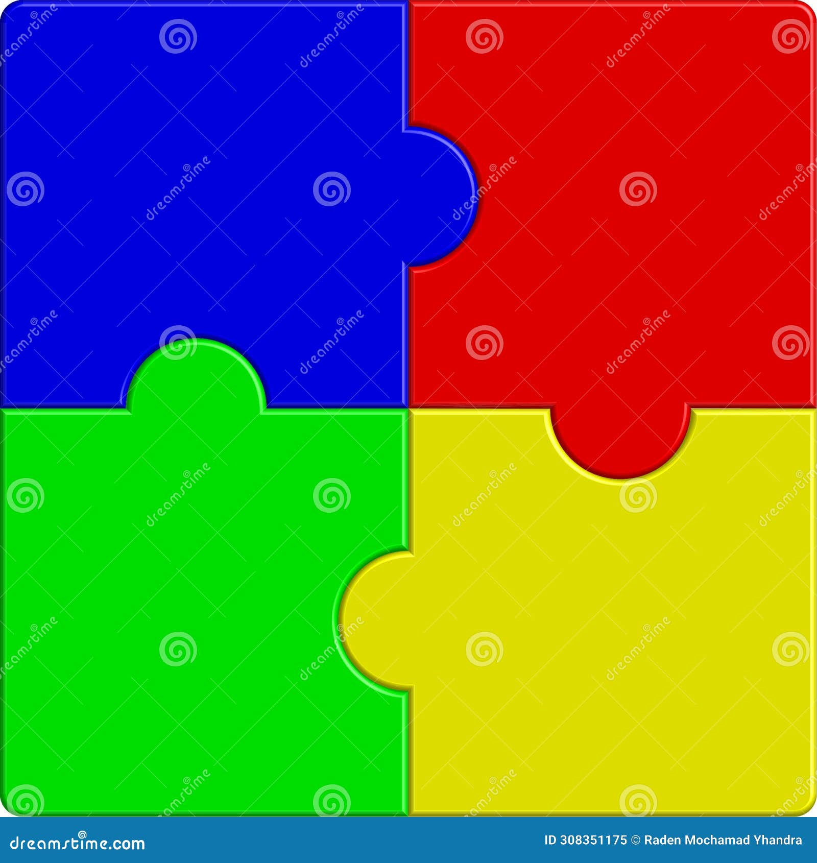 Realistic Colorful 3d Puzzle Vector Design Hd Stock Vector ...