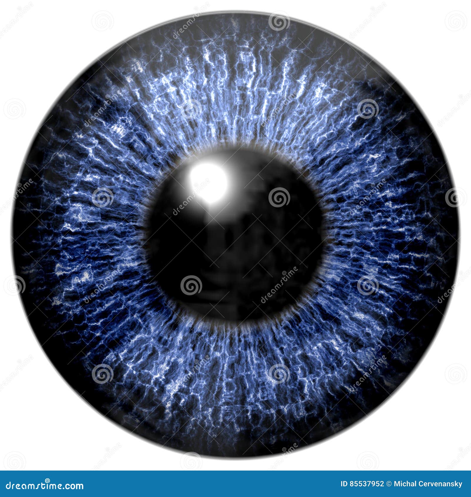 Realistic Blue Eye Texture