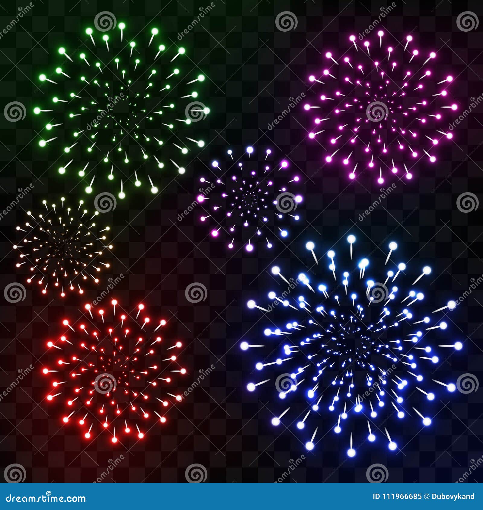 Realistic Colorful Fireworks Isolated on Transparent Background Stock ... Realistic Colorful Fireworks Isolated on Transparent Background Stock ...