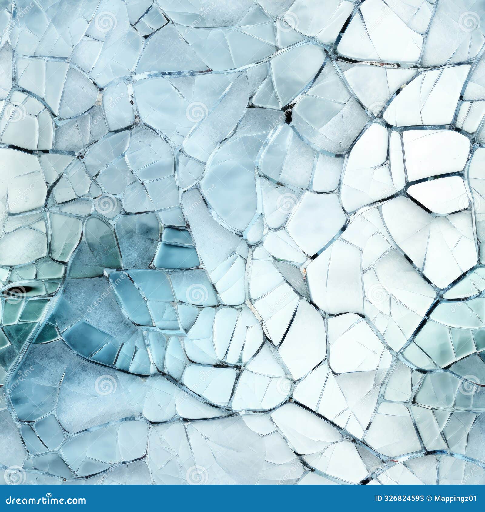 Realistic Cracked Glass Texture Background Stock Illustration ...