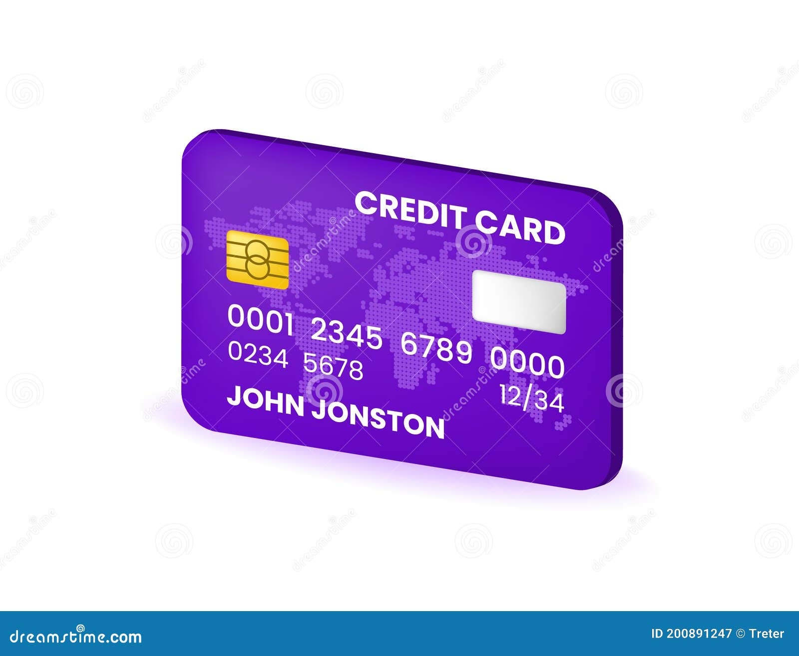 Realistic Cute Icons on White Background . Isolated Vector Illustration ...