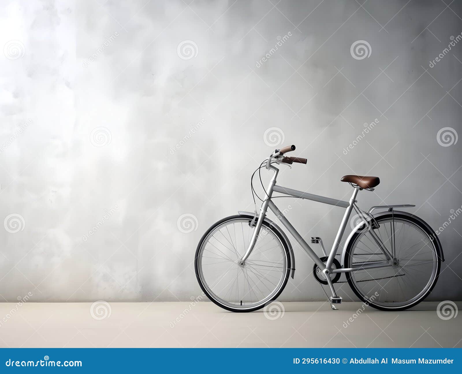 A Realistic 3D Bicycle Isolated on White Background, Ai Generated Eco ...