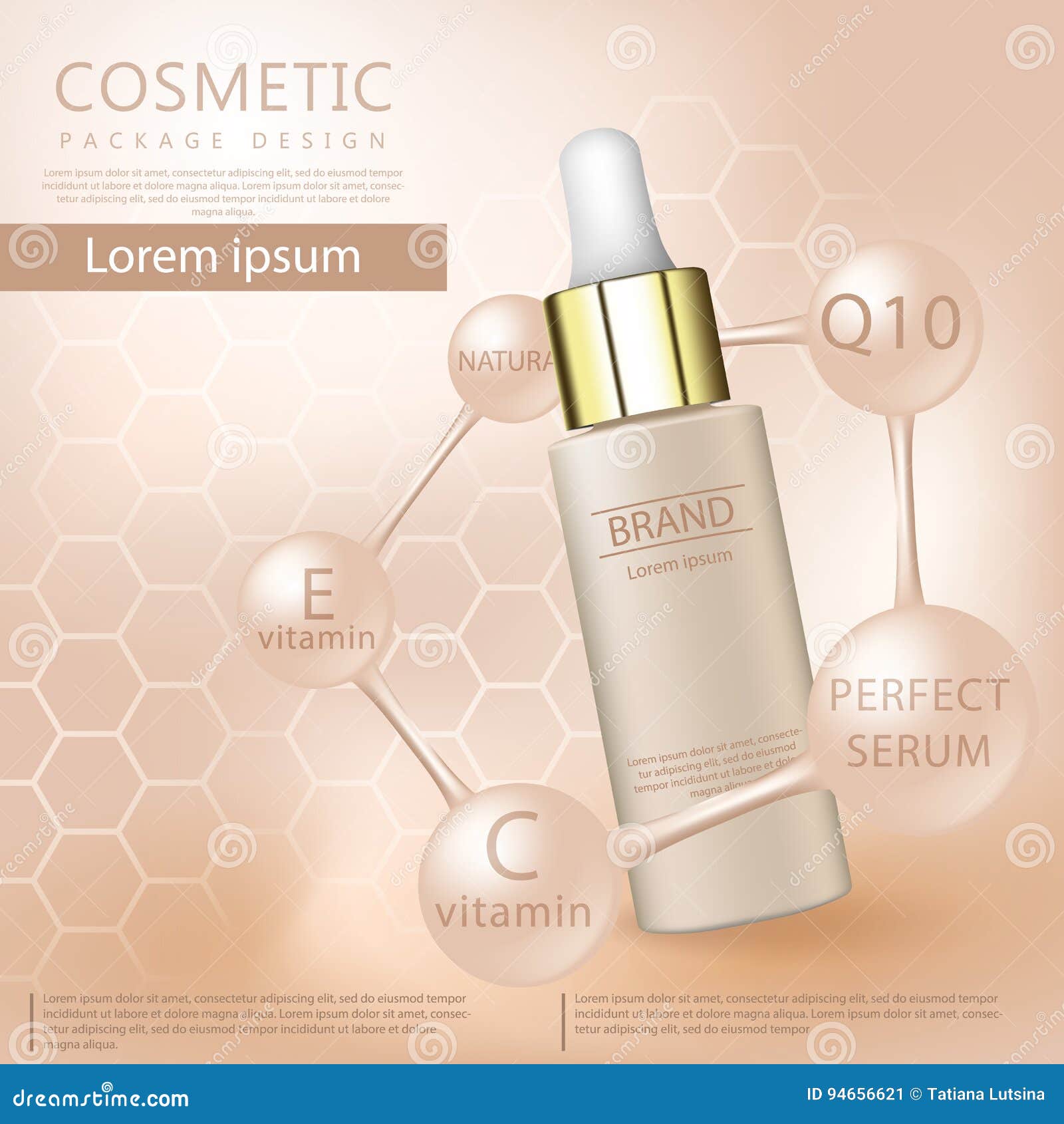 Cosmetic Box Design, Medical Package Design Template, Supplements Box ...