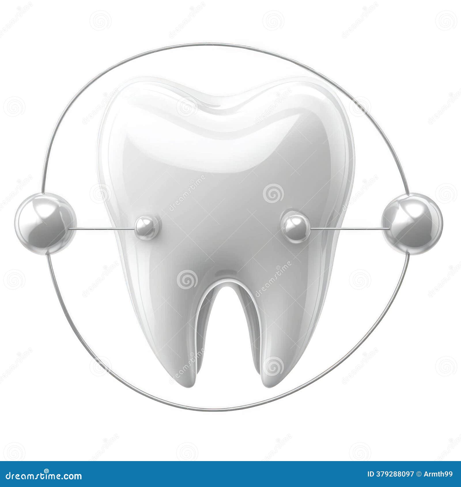 Detailed Tooth Anatomy Illustration Highlighting Key Components Like ...