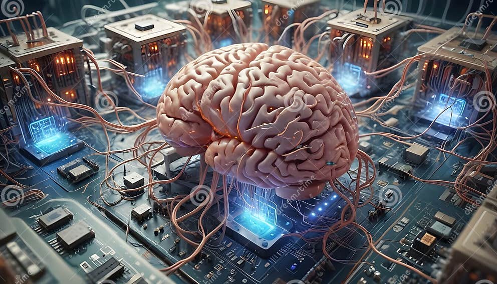 Realistic 3D Fusion of Brain and Computer - Biological Computing ...