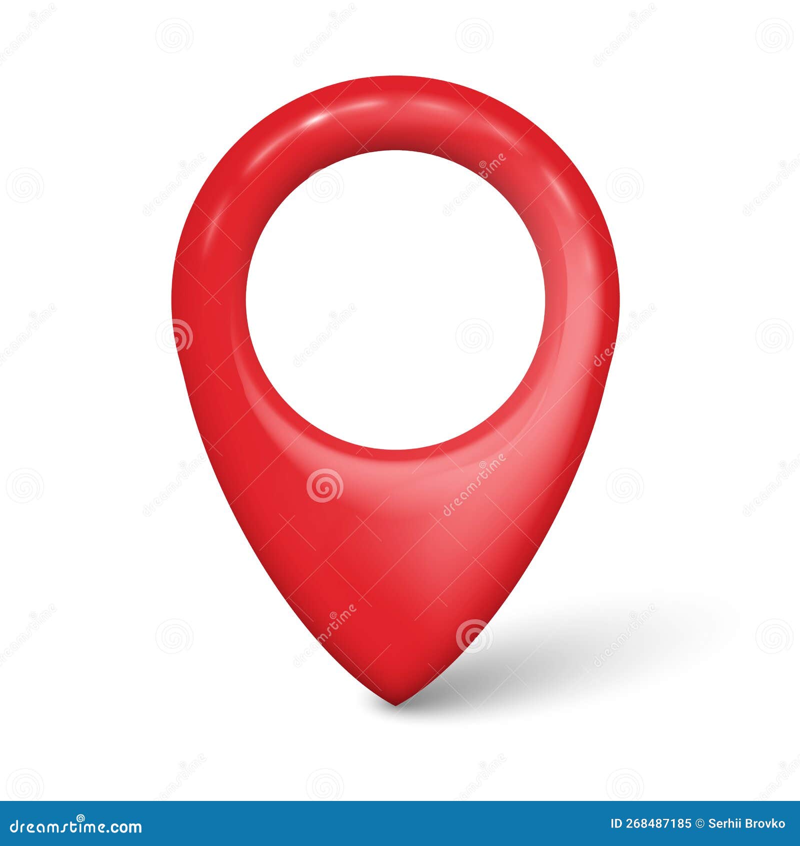 Realistic 3d Mark Location. Locate Pin Gps Map Stock Vector ...