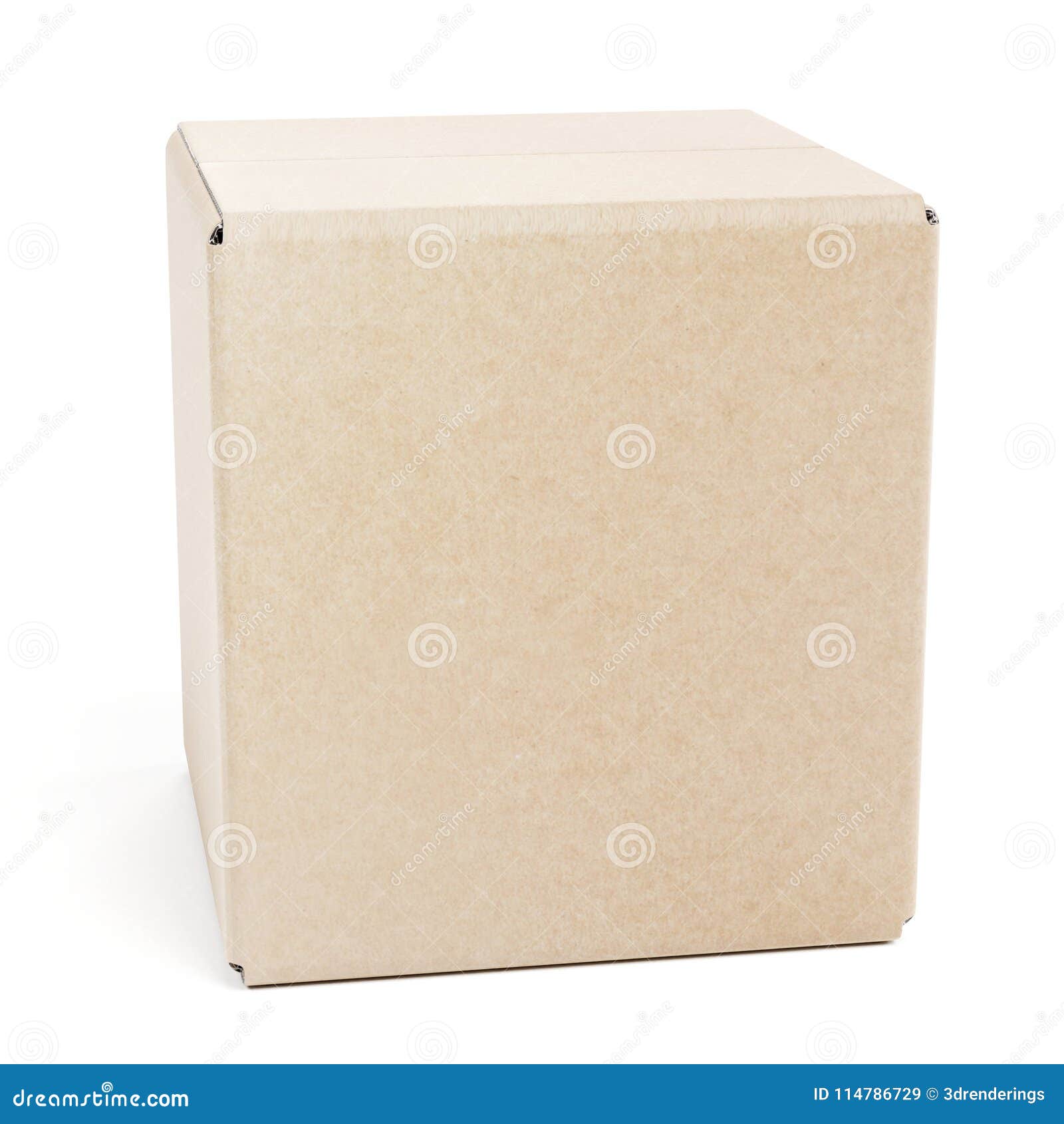 3D Render Of Carboard Boxes Stock Photo | CartoonDealer.com #114786732
