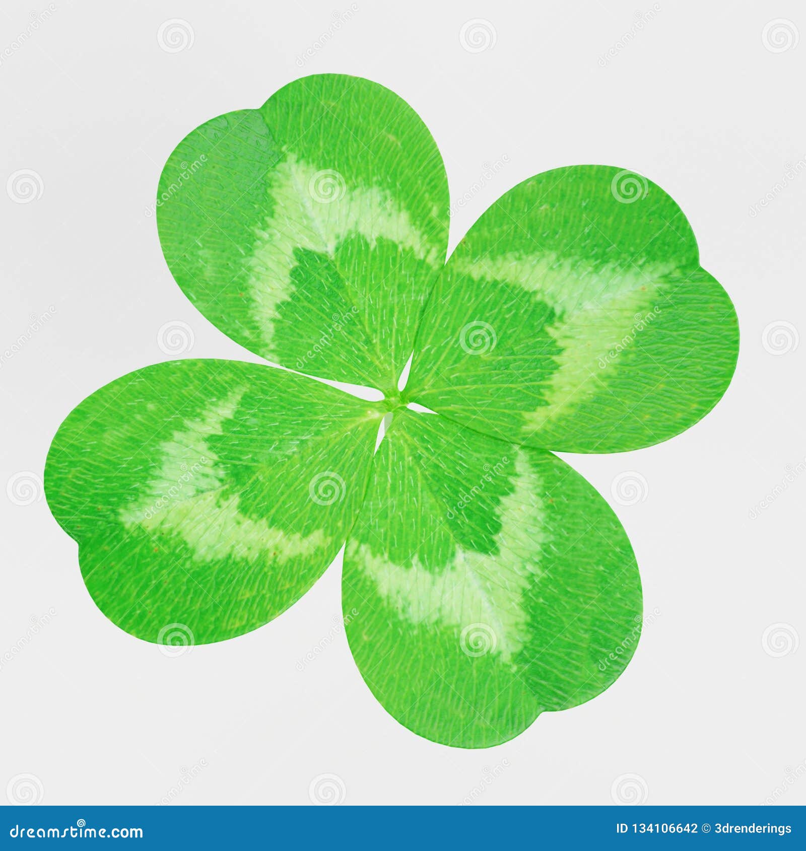 2D Render Of Plant Photosystem II With Antenna System On A Green ...