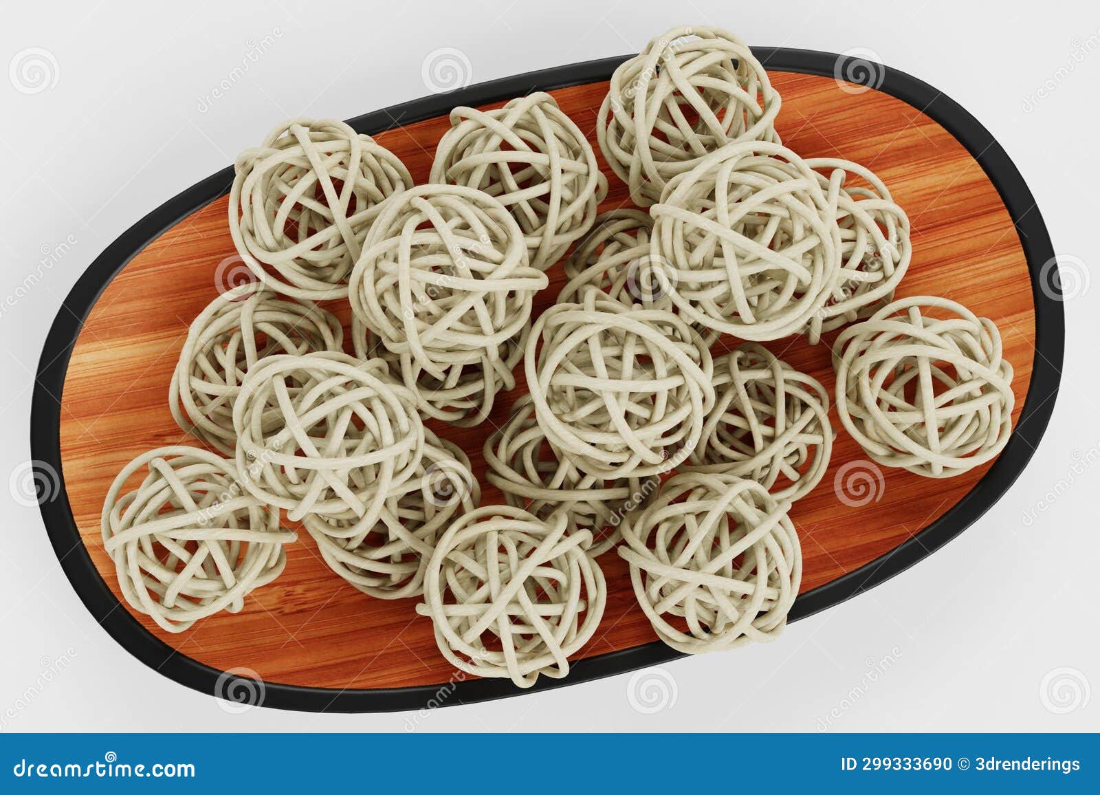 3D Render of Decorative Ball Stock Illustration - Illustration of house ...