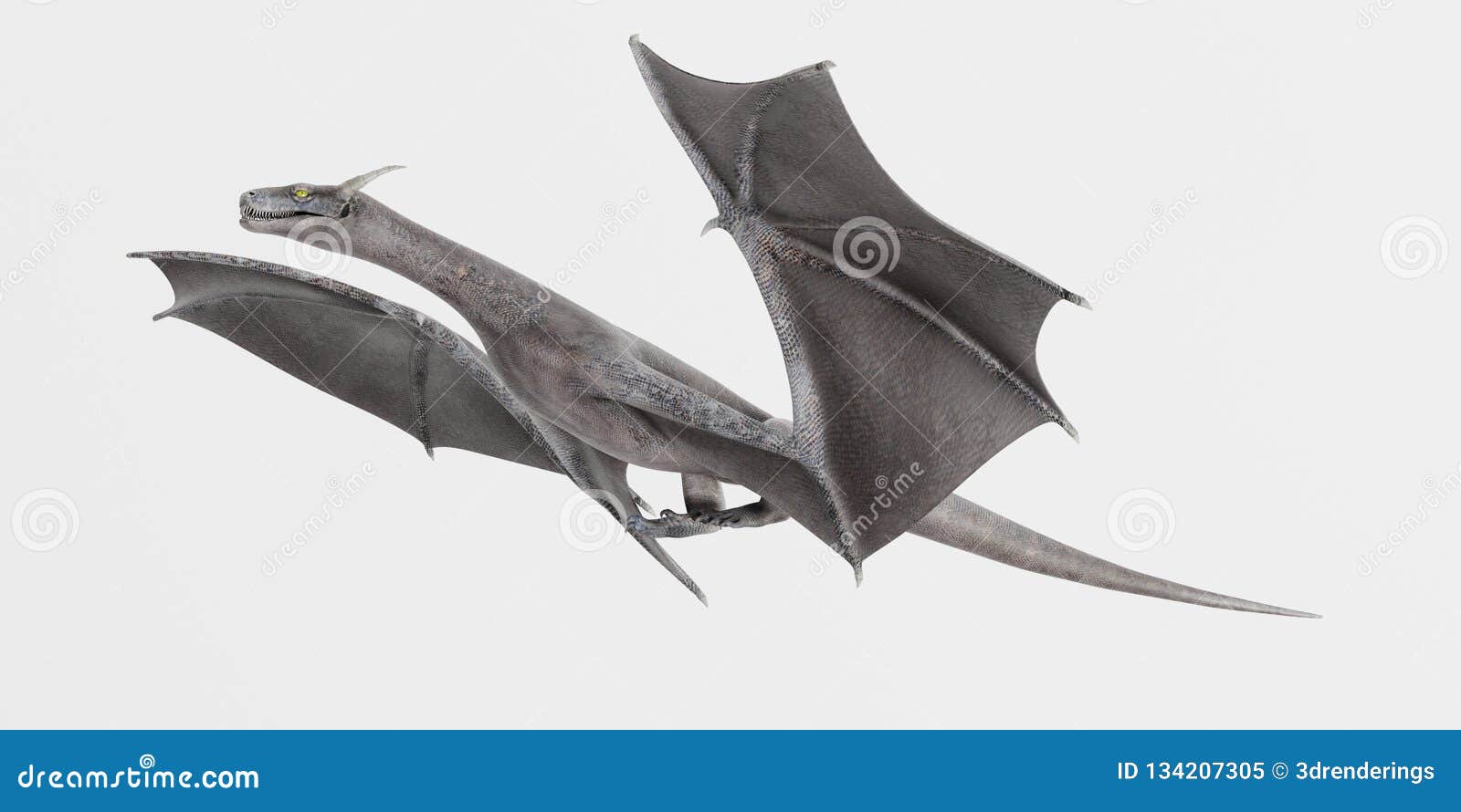 3D Render of Dragon stock illustration. Illustration of character ...