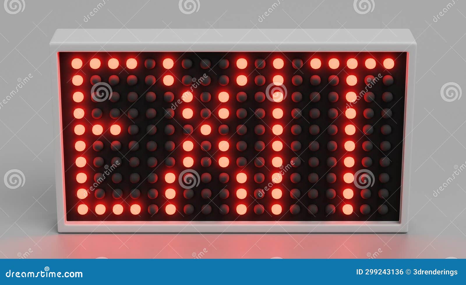 3D Render of Exit Sign stock illustration. Illustration of door - 299243136