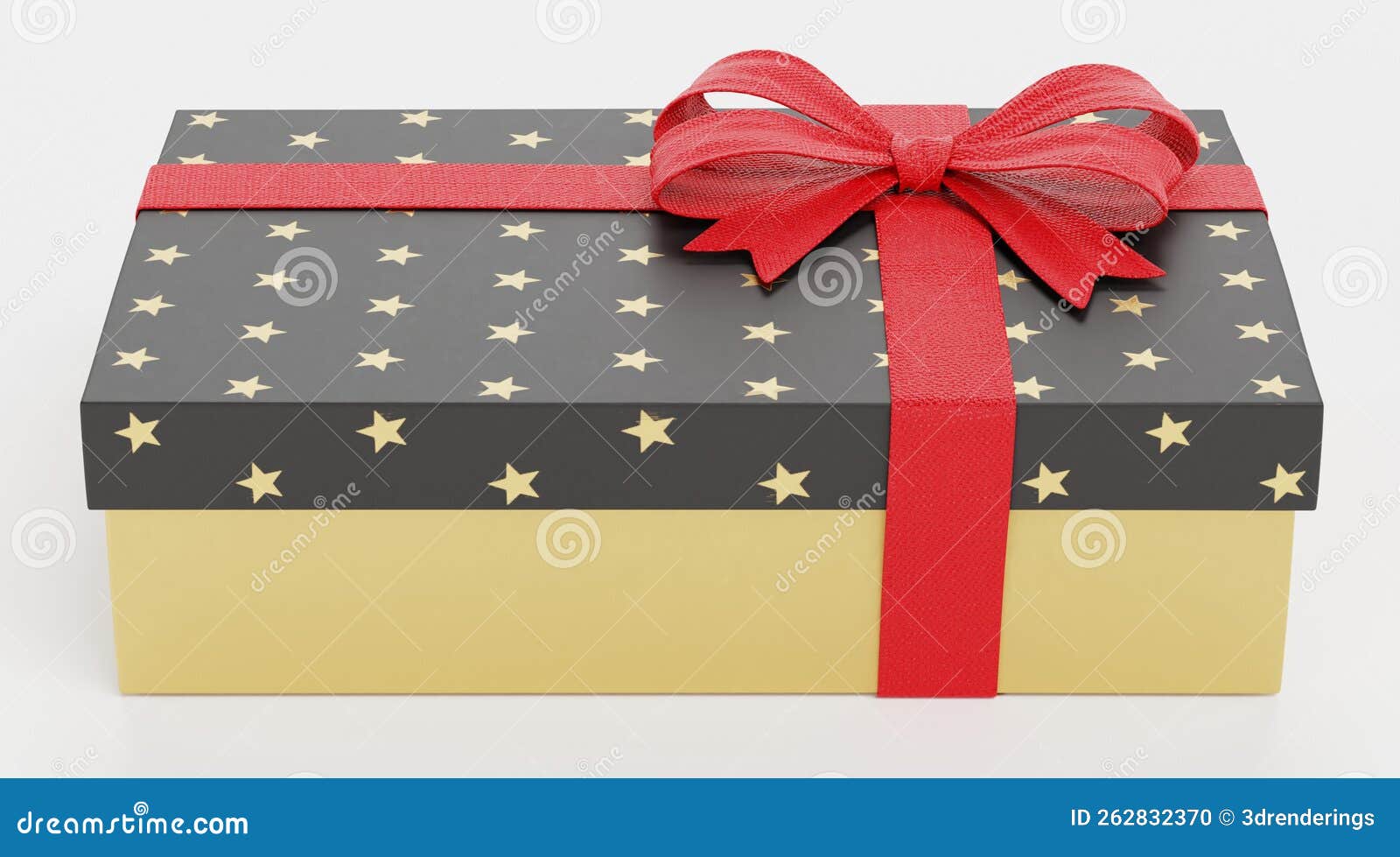 3D Render of Gift stock illustration. Illustration of package - 262832370
