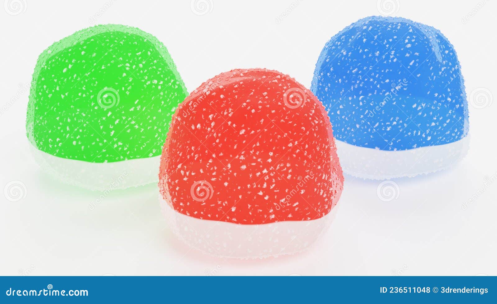3D Render of Gumdrops stock illustration. Illustration of gumdrops - 236511048