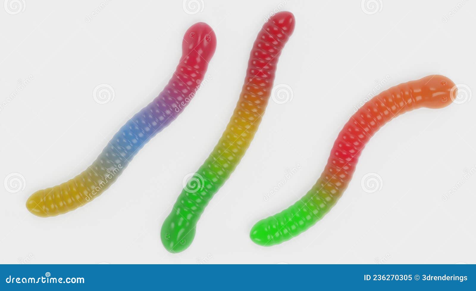 Gummy Worms Frame Royalty-Free Stock Image | CartoonDealer.com #2246704