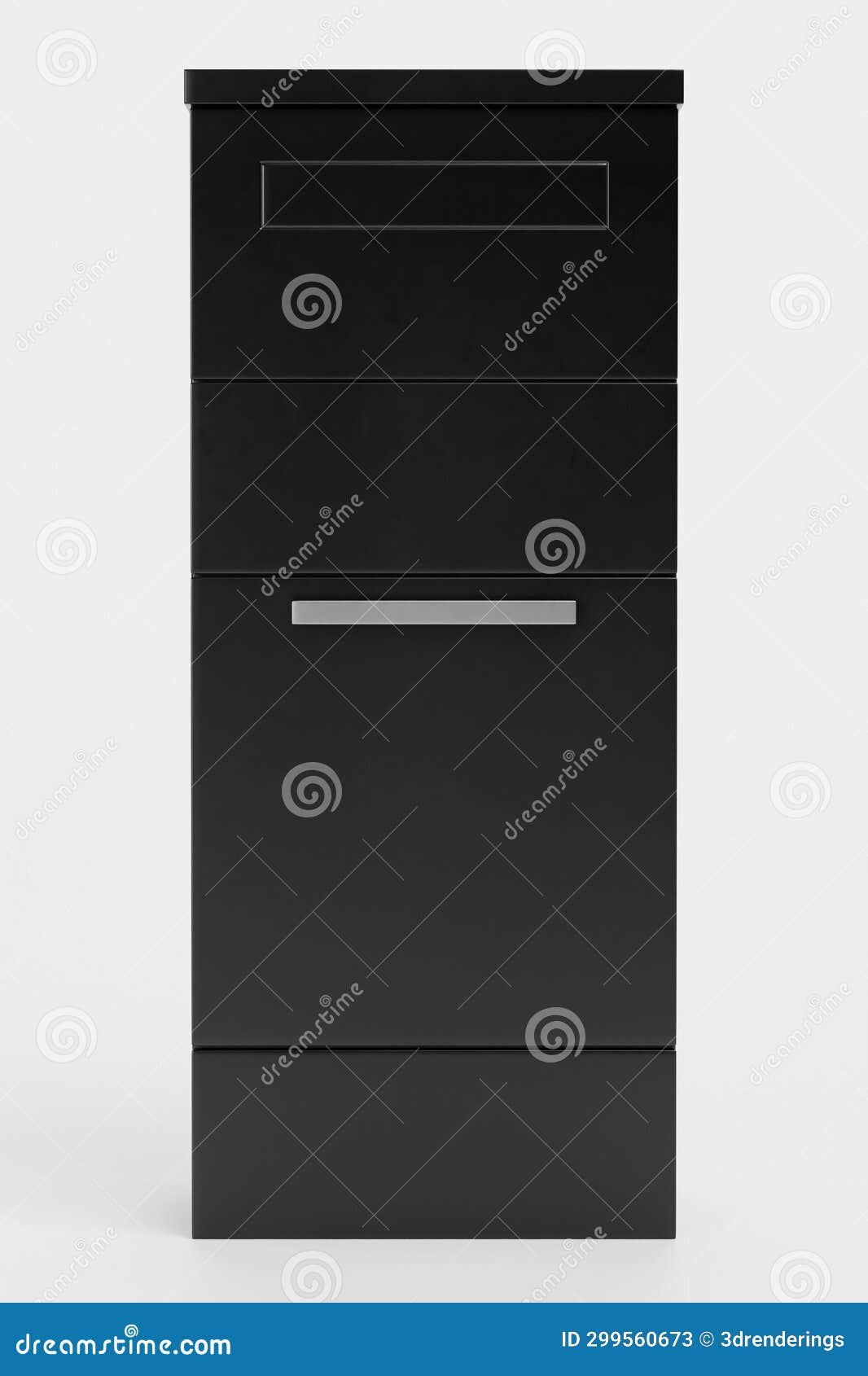 3D Render of Mail Box stock illustration. Illustration of shipment ...