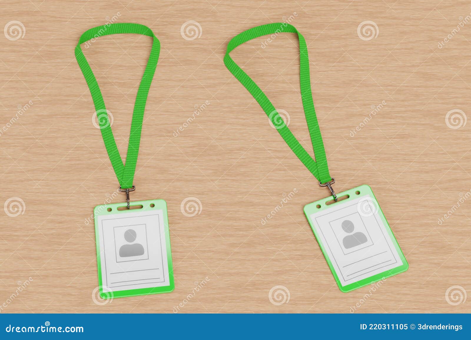 Name Badges Or Name Tags Made Of Lightweight Plastic With Lanyard For ...