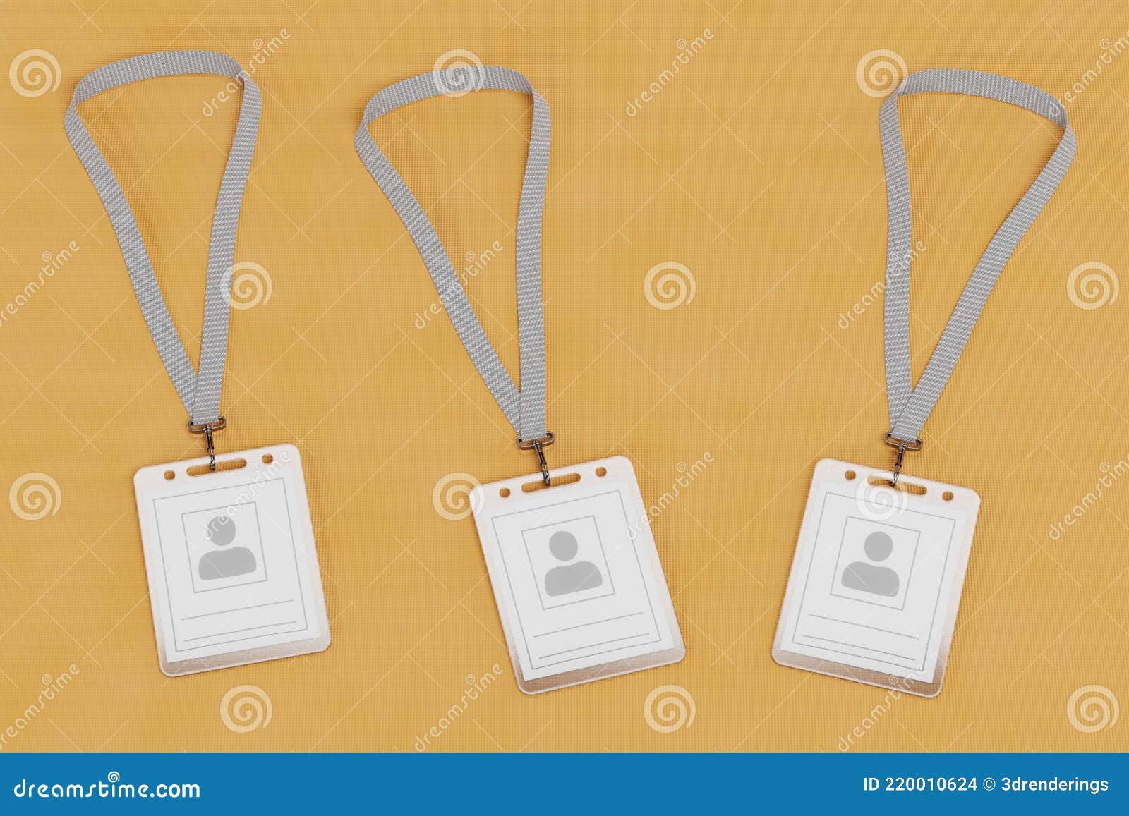 Name Badges Or Name Tags Made Of Lightweight Plastic With Lanyard For ...