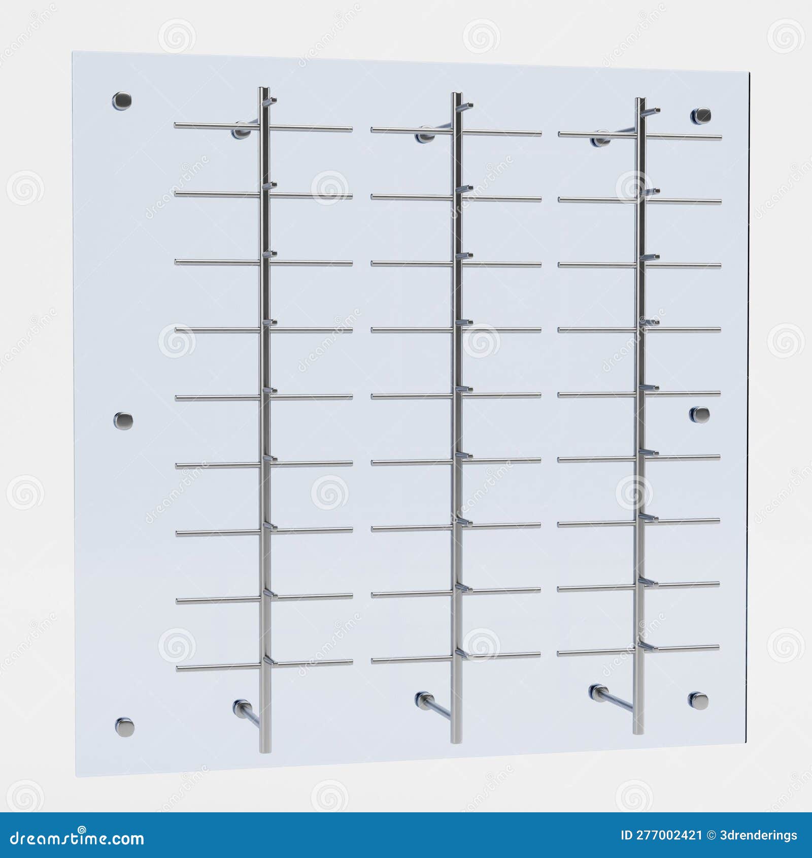 3D Render of Optical Stand stock illustration. Illustration of render ...