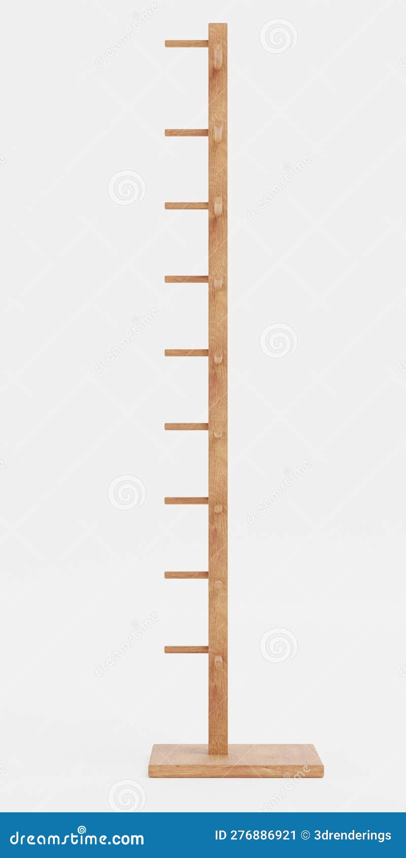 3D Render of Optical Stand stock illustration. Illustration of shop ...