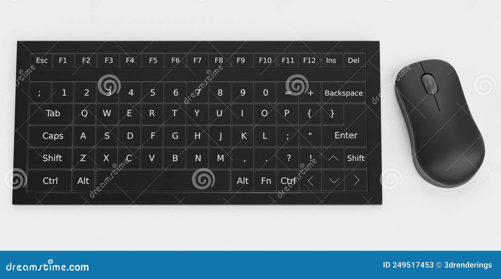 3D Render of PC Keyboard stock illustration. Illustration of chip ... 3D Render of PC Keyboard stock illustration. Illustration of chip ...