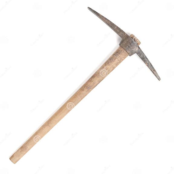 3D Render of Pickaxe stock illustration. Illustration of worn - 149269475