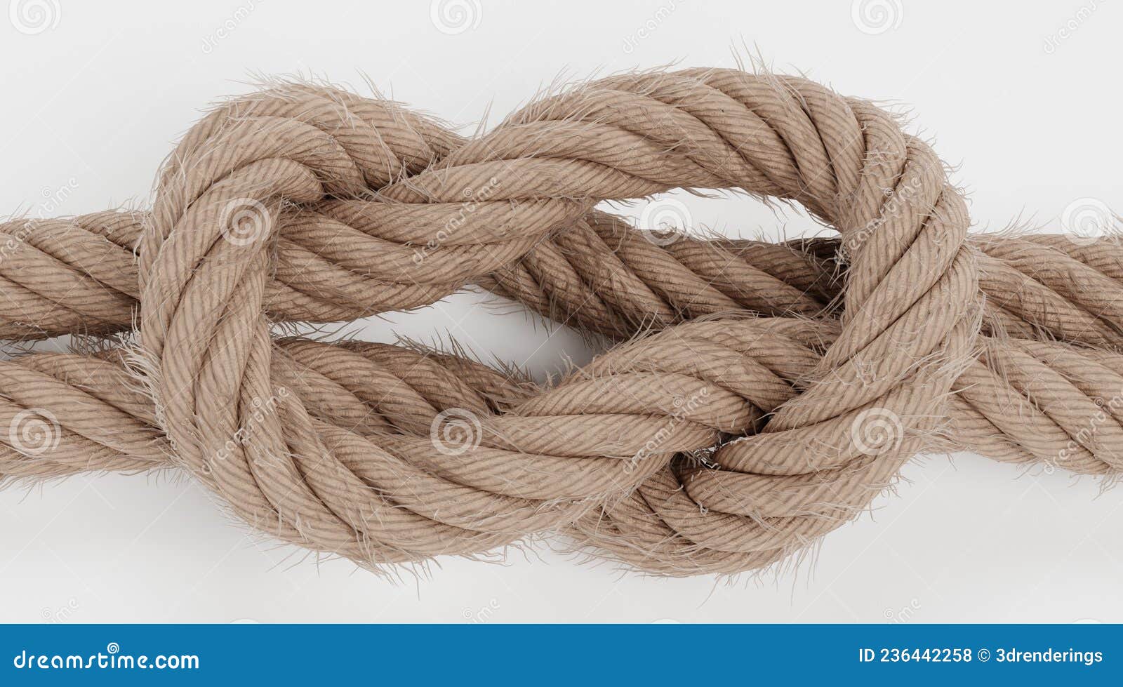 3D Render of Rope stock illustration. Illustration of pile - 236442258
