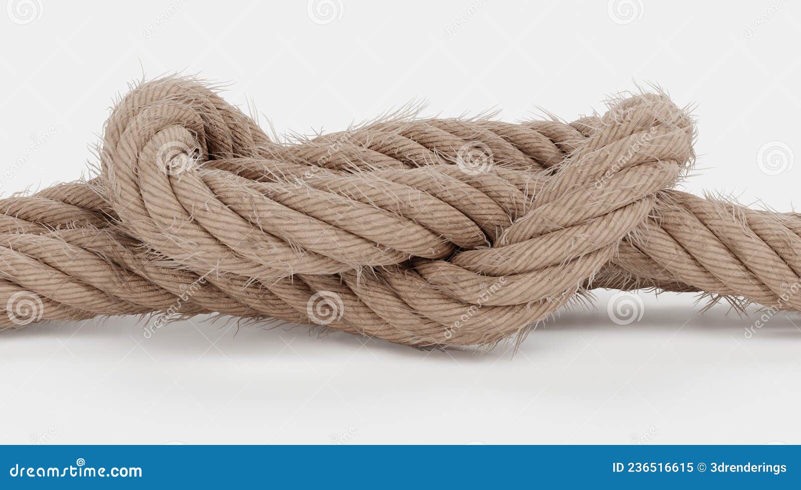 3D Render of Rope stock illustration. Illustration of save - 236516615