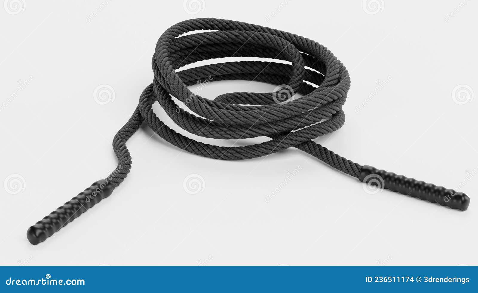 3D Render of Rope stock illustration. Illustration of save - 236511174