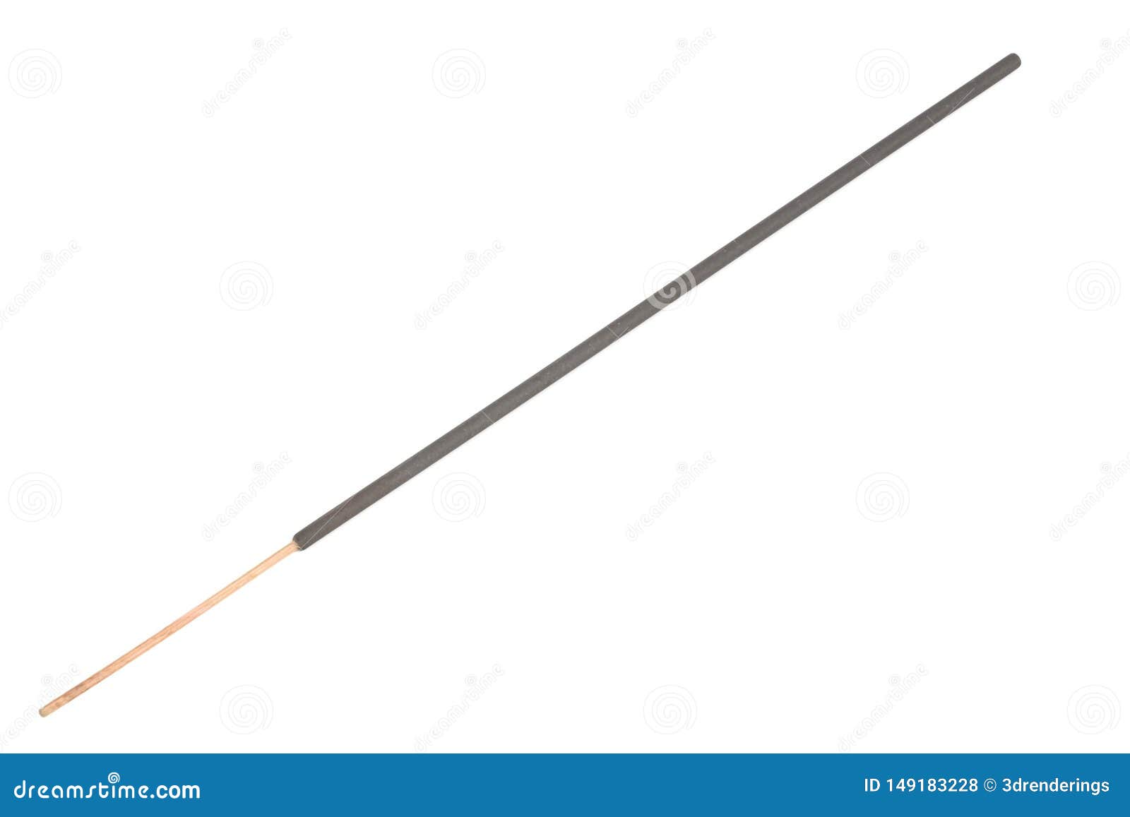 3d Render of Scented Stick stock illustration. Illustration of wood ...