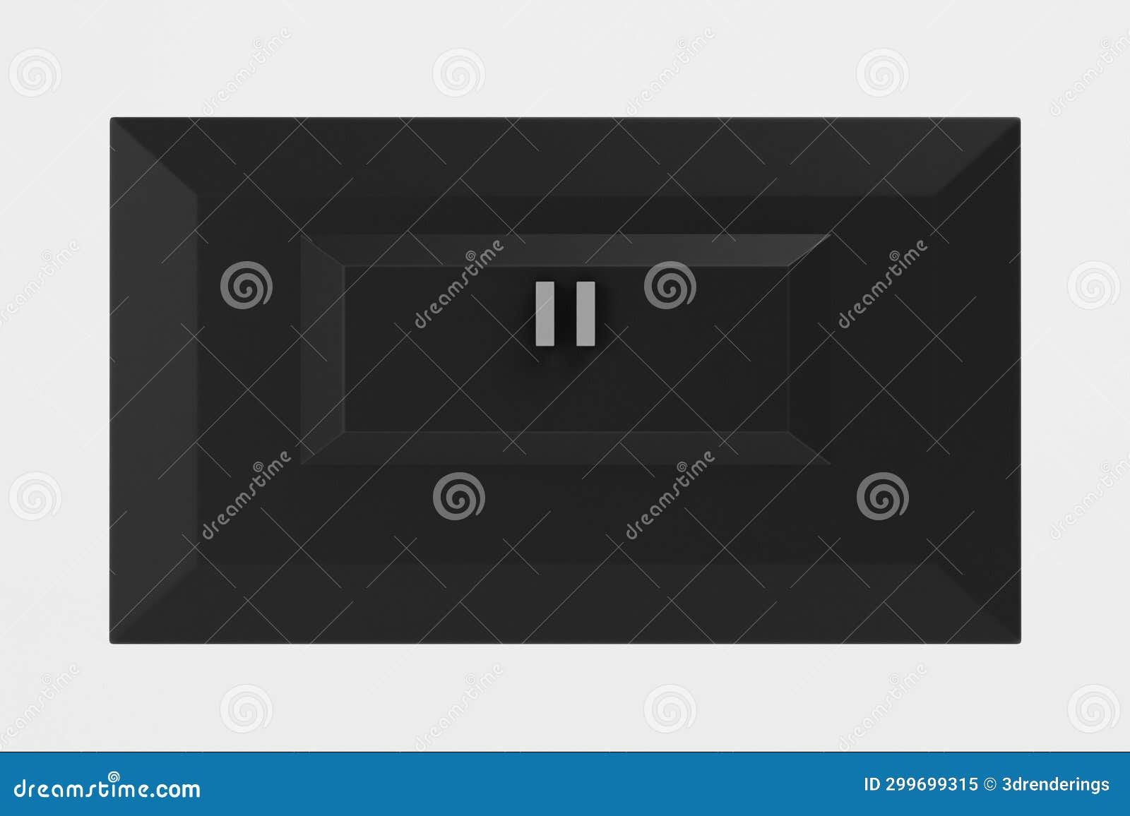 3D Render of Screen stock illustration. Illustration of screen - 299699315