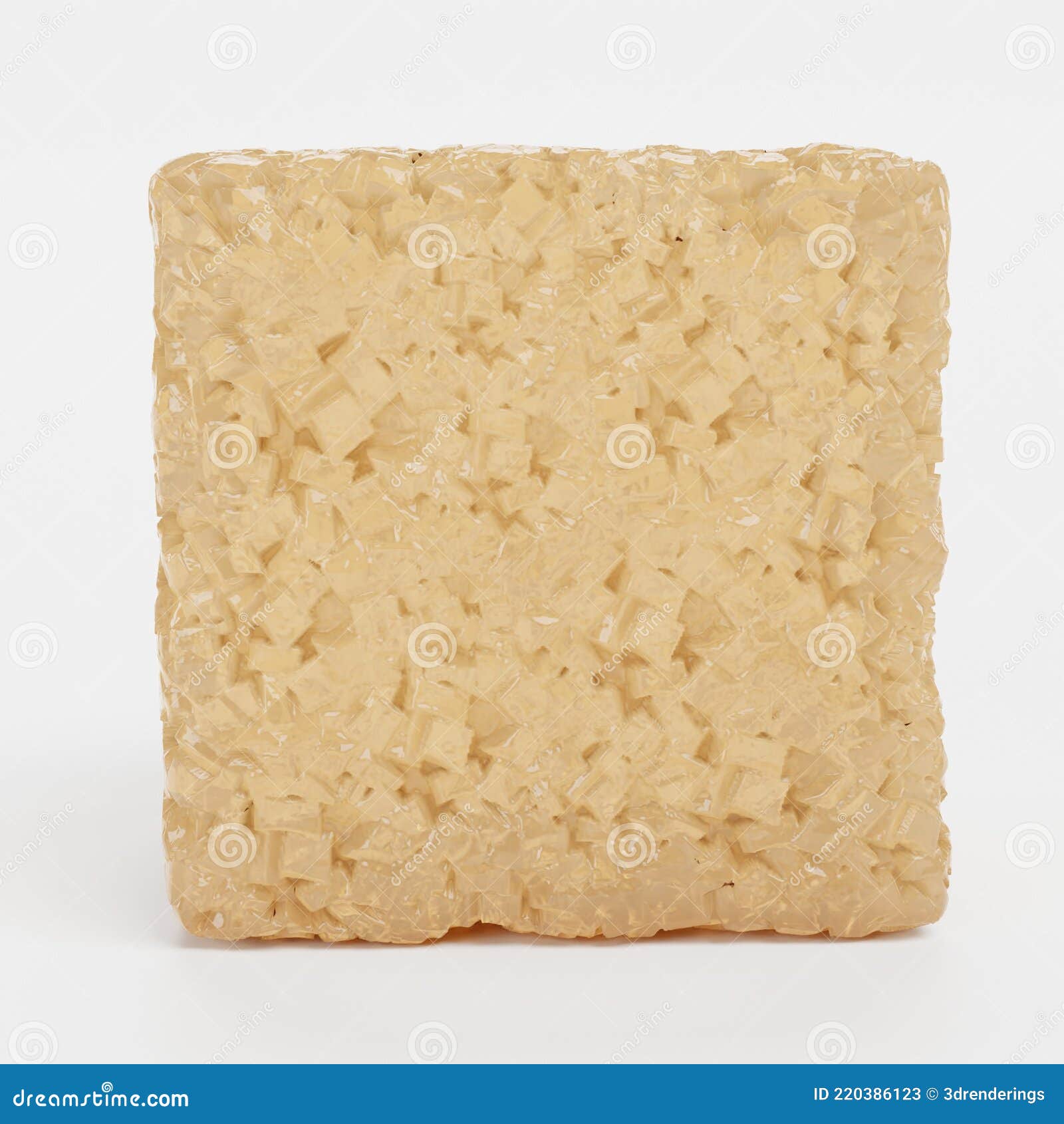 3D Render of Sugar Cube stock image. Image of food, reed - 220386123