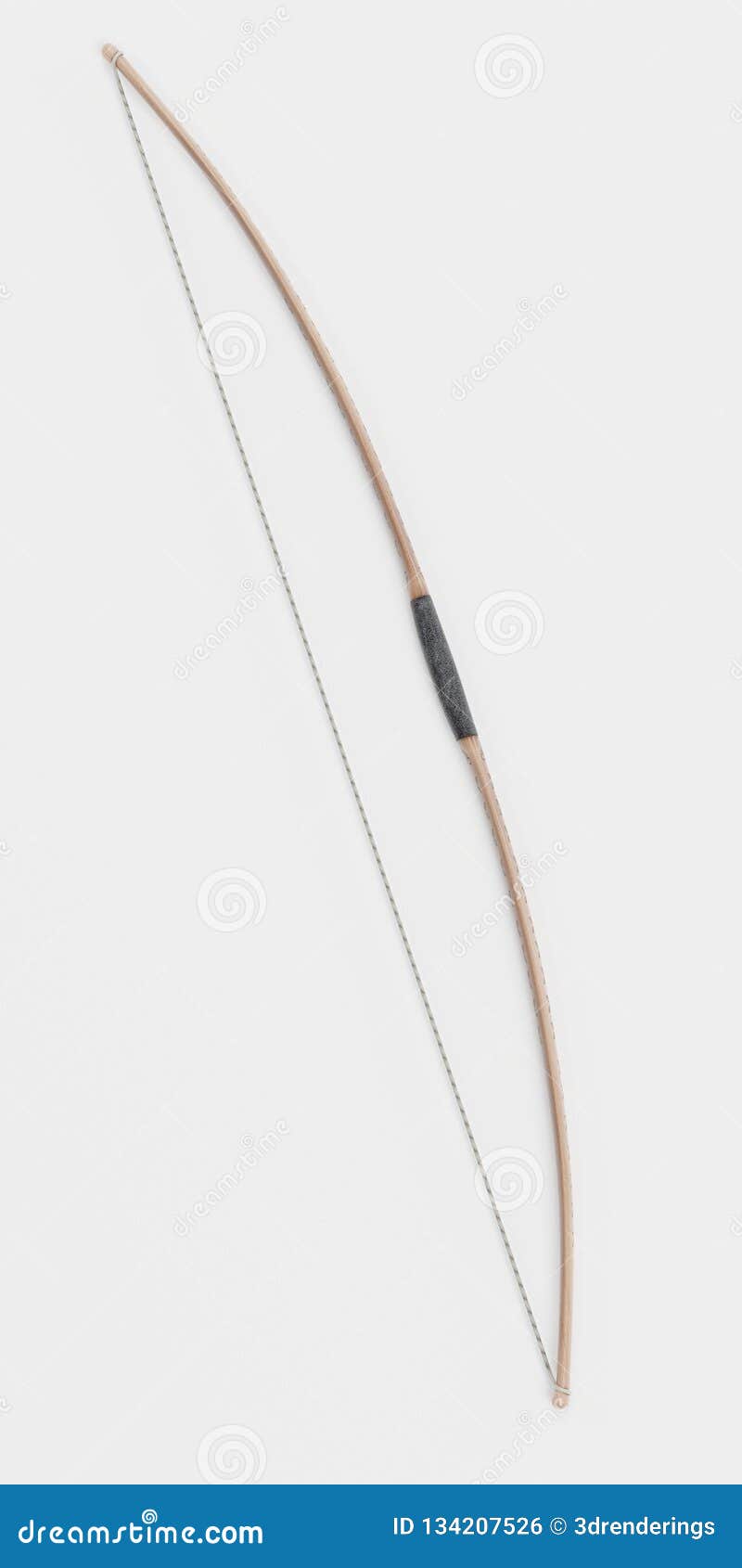 3D Render of Viking Bow stock illustration. Illustration of spear ...