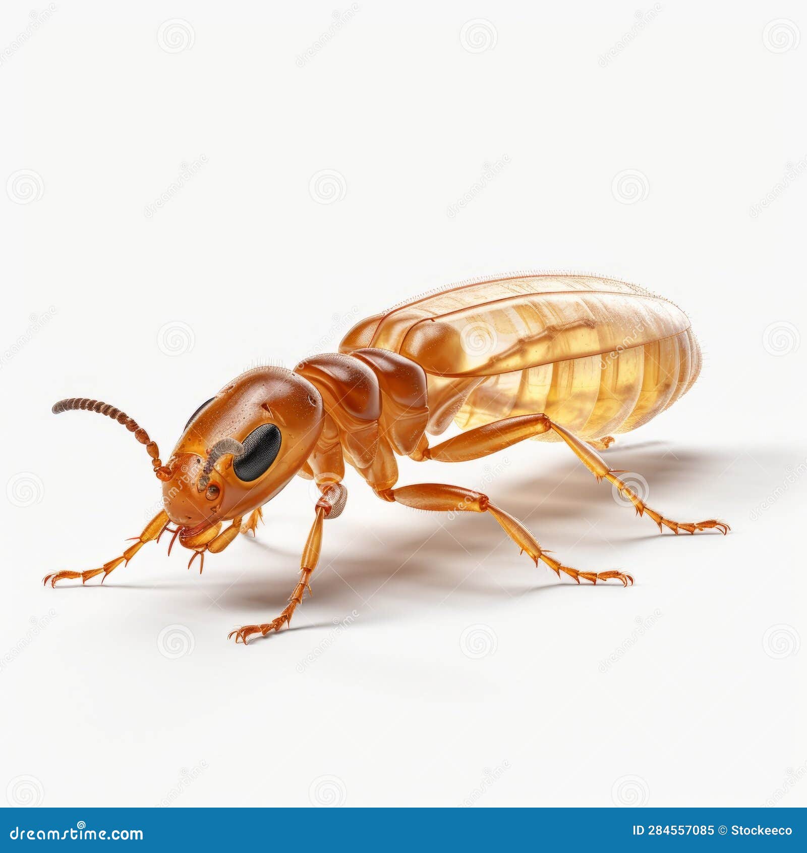 Realistic 3d Rendering of Termite on Transparent Background Stock ...