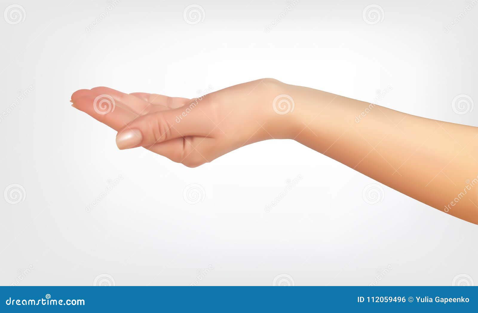 Hand Asking Help, Vector | CartoonDealer.com #29415776