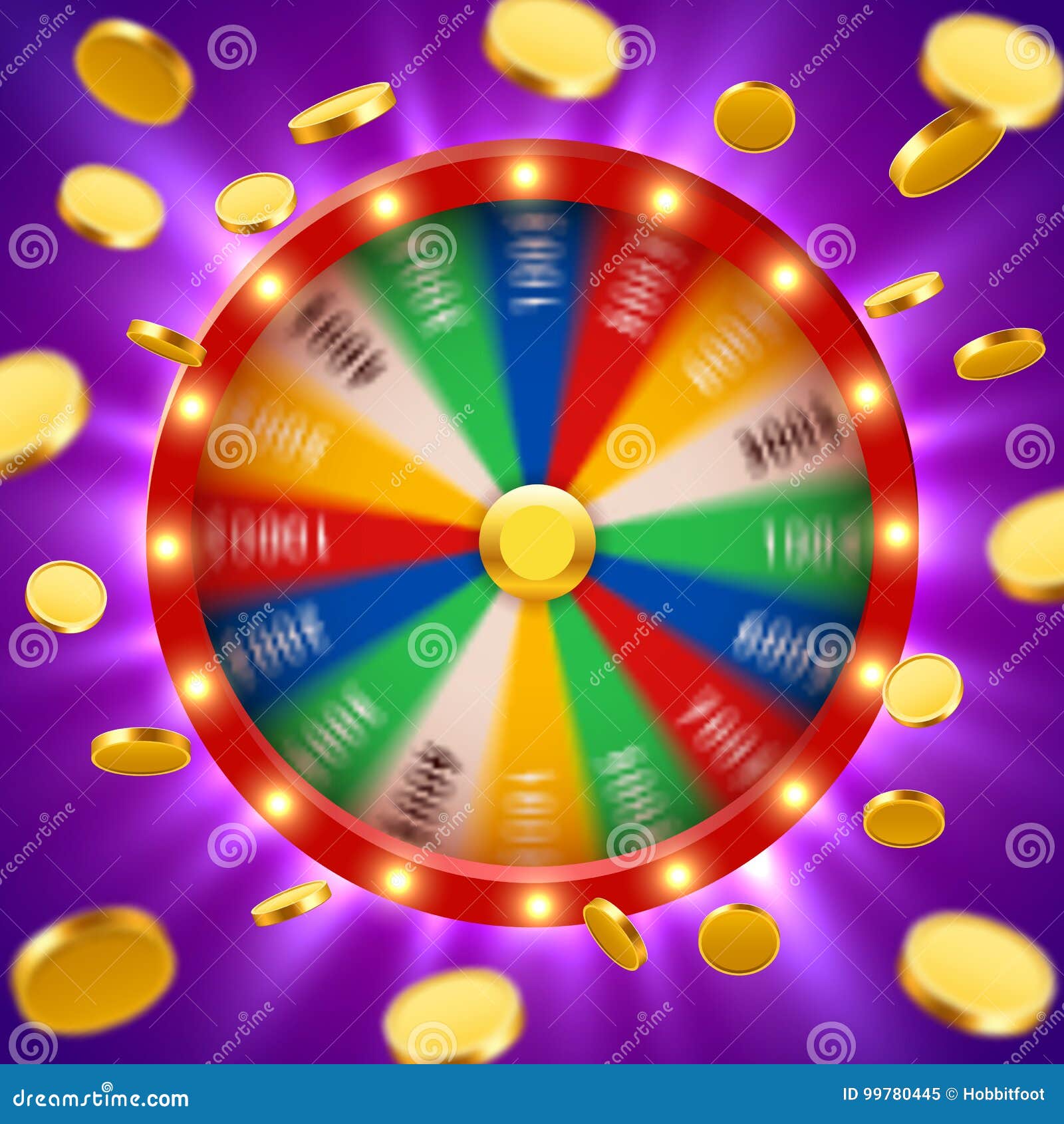 Realistic 3d Spinning Fortune Wheel with Flying Golden Coins. Lucky ... Realistic 3d Spinning Fortune Wheel with Flying Golden Coins. Lucky ...