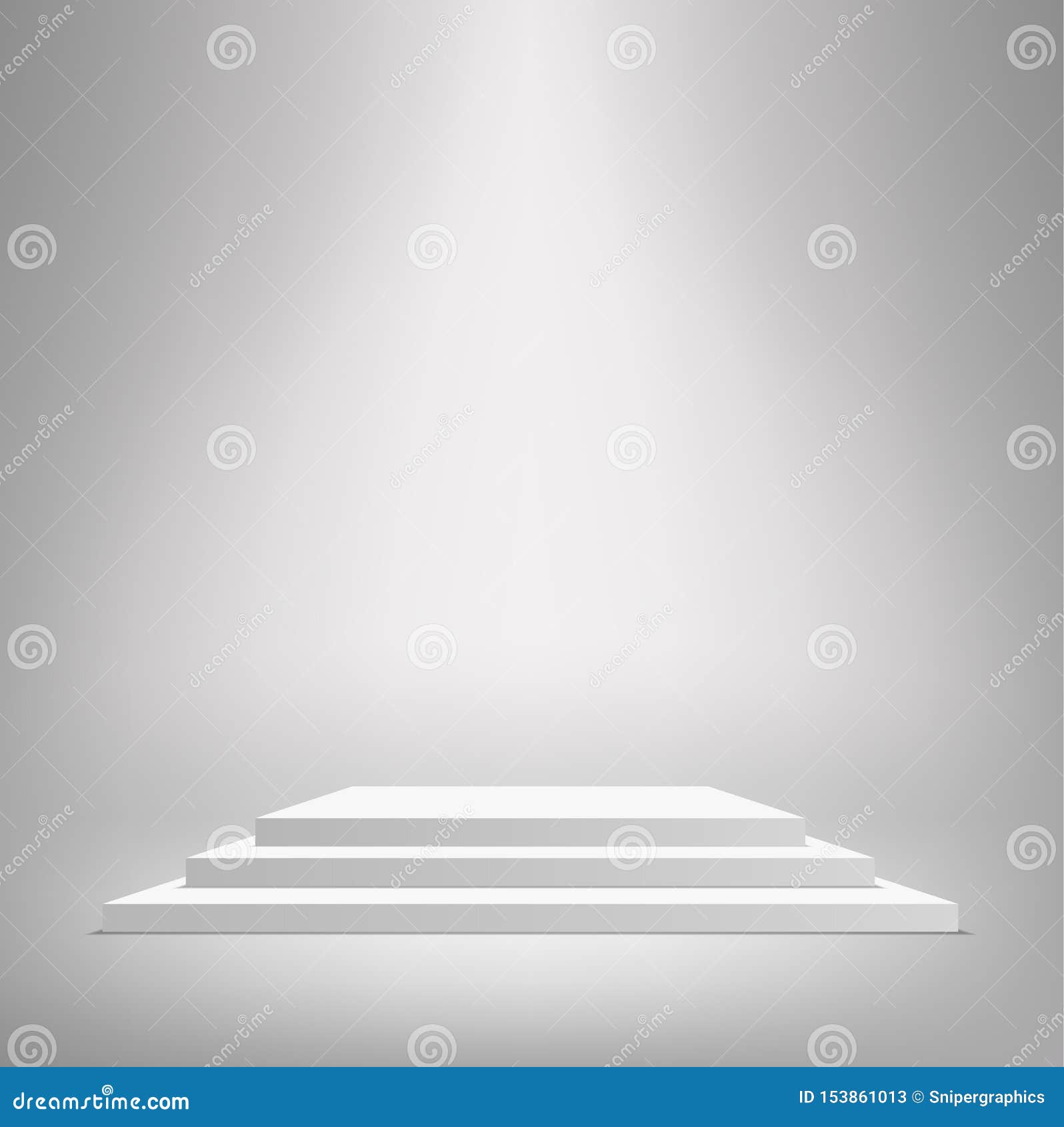 Winner Podium with Studio Backdrop Stock Vector - Illustration of ...