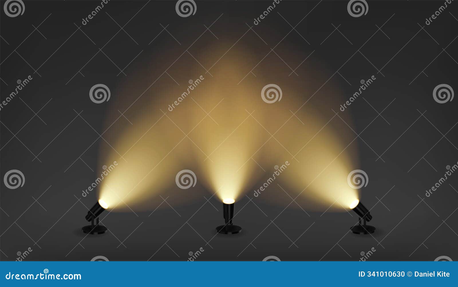 Illumination Backlight Effects 3d Realistic Illustration Set Cartoon ...