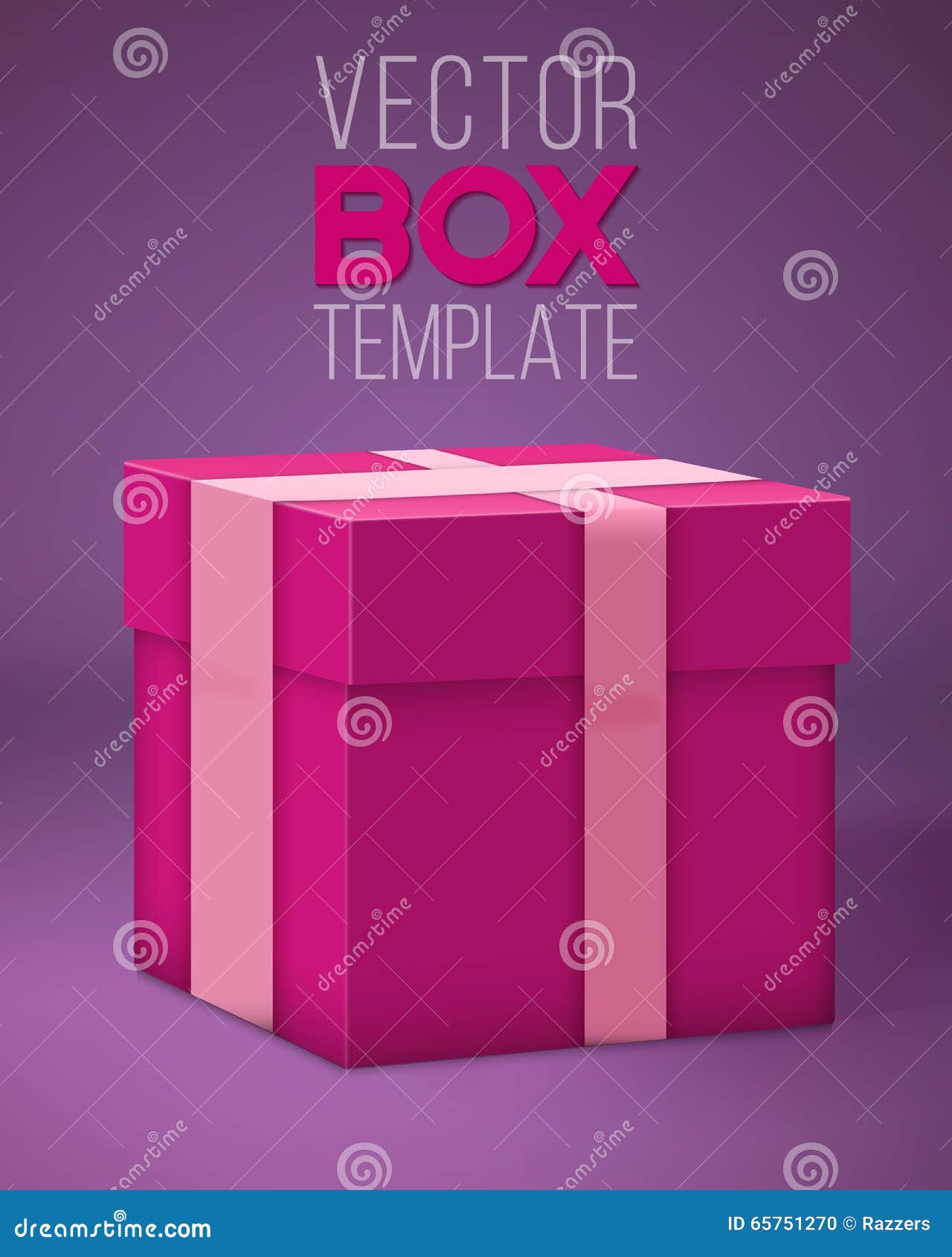 Realistic 3D Vector Present Gift Box Cartoon Style. Birthday Vec Stock ...