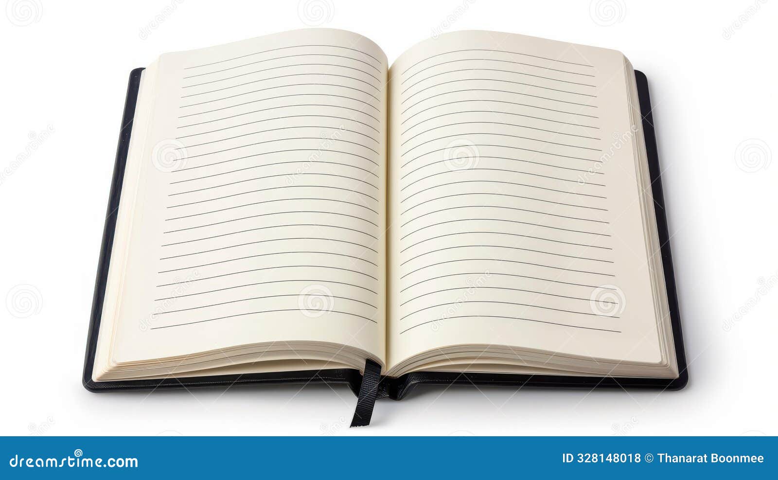 Realistic 3D Vertical Notebook Mockup with Blank White Cover and Shadow ...