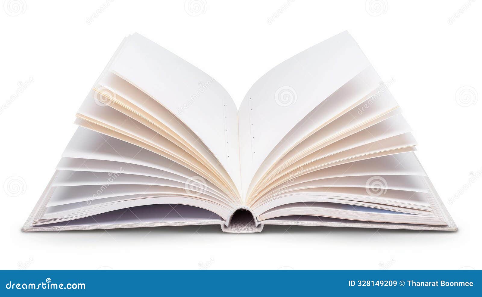 Realistic 3D Vertical Notebook Mockup with Blank White Cover and Shadow ...