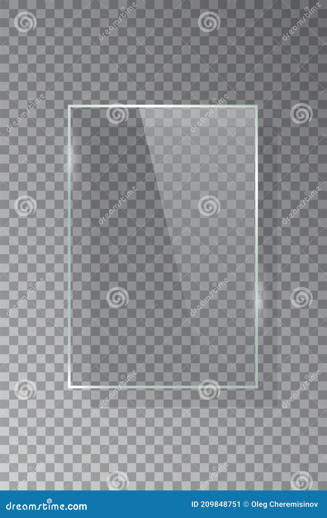 Rectangular Glass Wall Hanging In Anselm Kiefer Style Stock Image ...