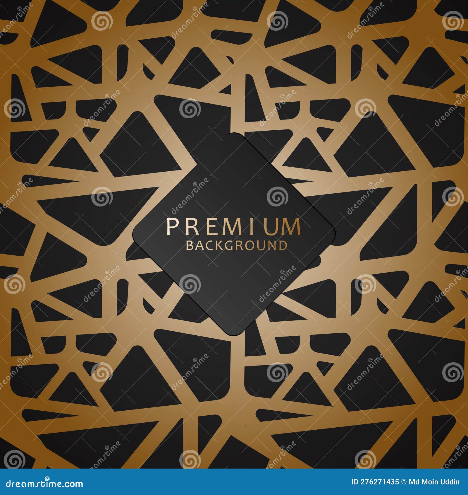 Realistic Dark Luxury Background with Abstract Shapes Stock Vector ...